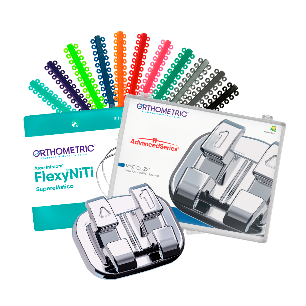 BRACKETS METAL TÉCNICA MBT ADVANCED SERIES X KIT 10 - ORTHOMETRIC ...