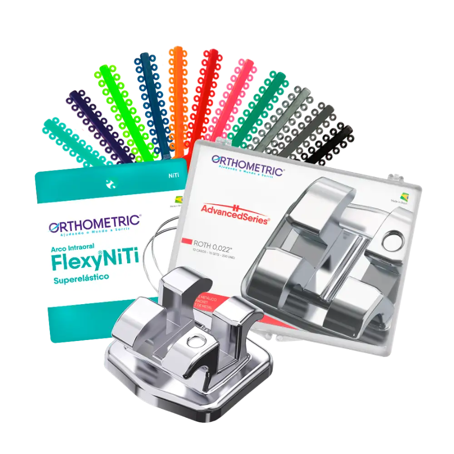 BRACKETS METAL TÉCNICA ROTH ADVANCED SERIES X KIT 10 - ORTHOMETRIC ...
